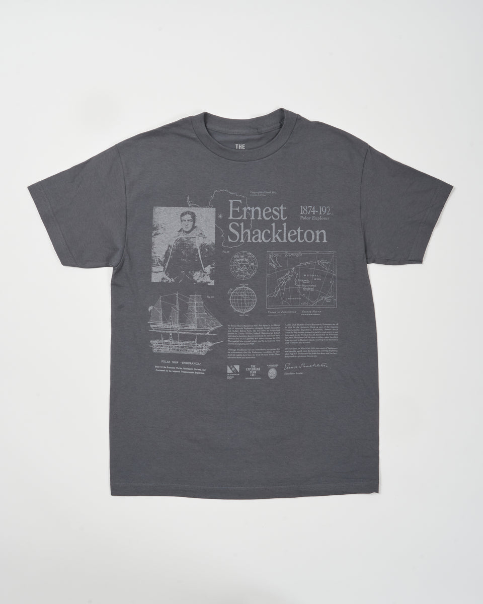 Ernest Shackleton T-Shirt – The Explorers Club Outfitters