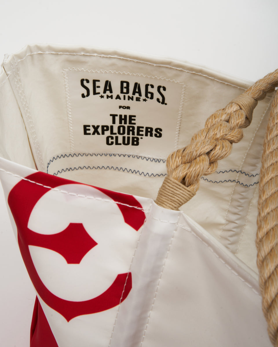 Sail Cloth Tote Bag - The Explorers Club Flag – The Explorers Club ...