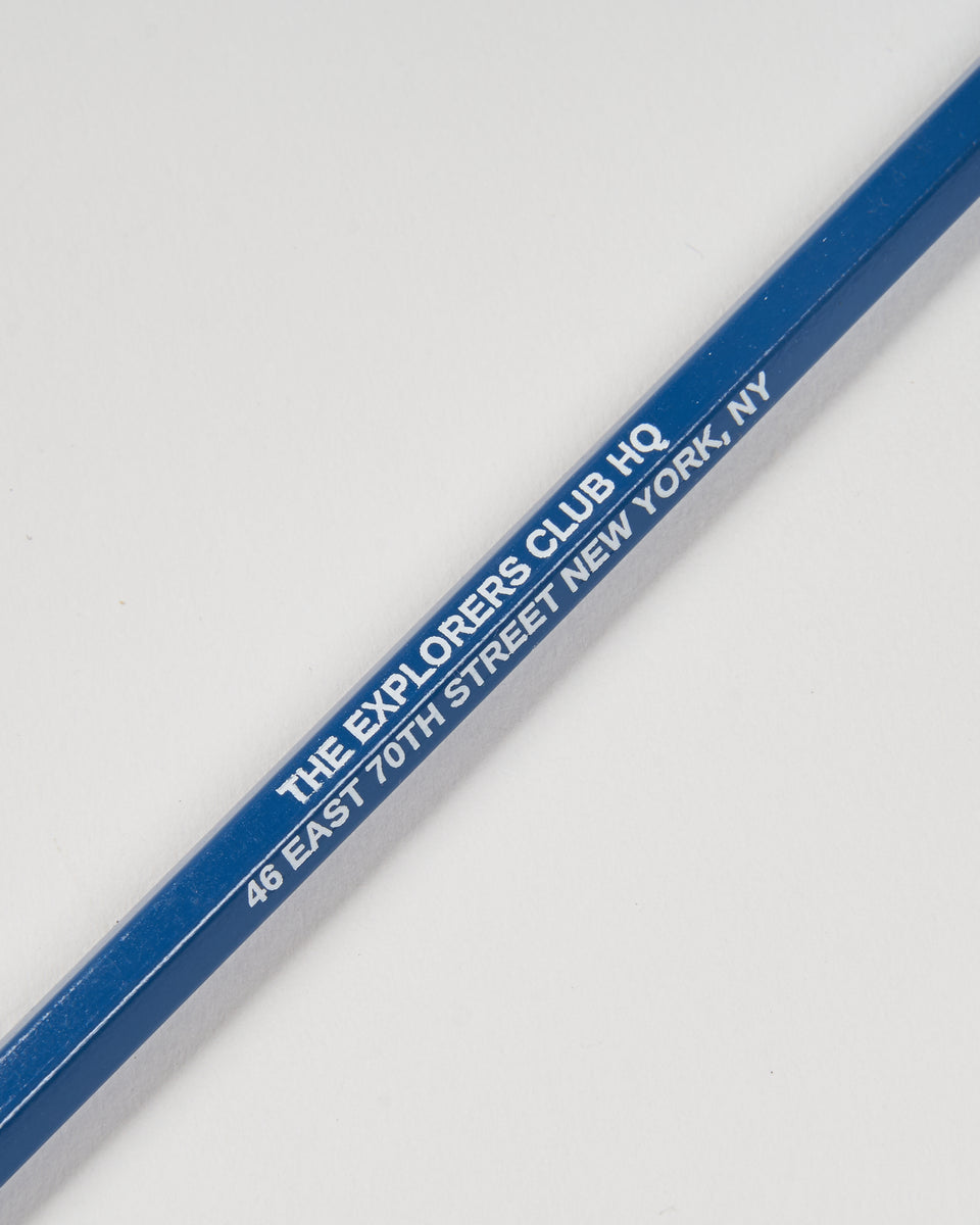 Club #2 Pencil in Blue – The Explorers Club Outfitters
