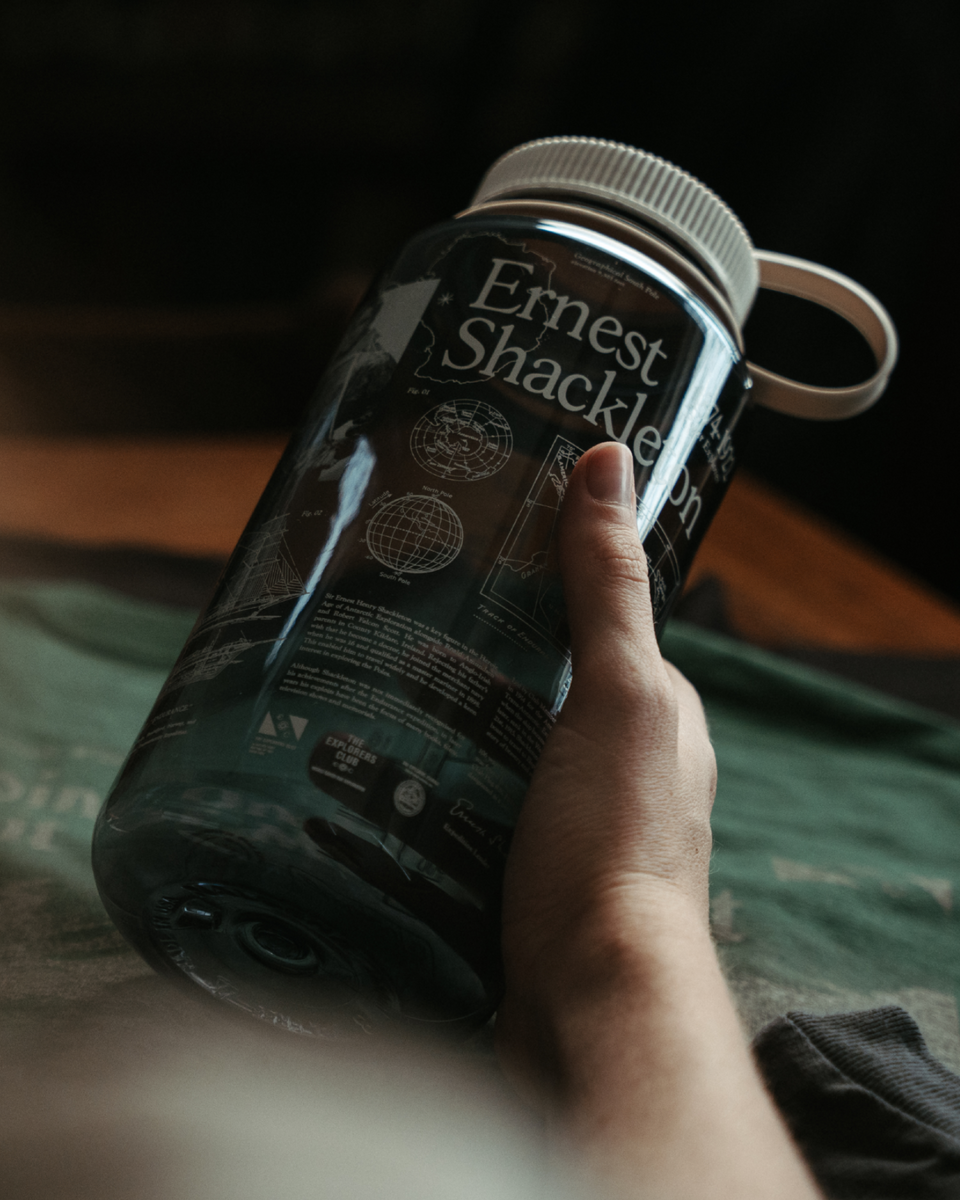 Ernest Shackleton Nalgene Bottle – The Explorers Club Outfitters
