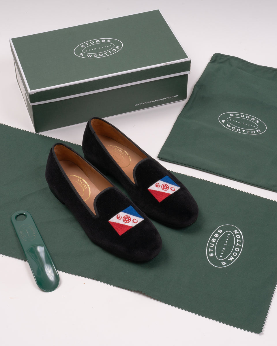 Club Shoes in Black Velvet (Women's) – The Explorers Club Outfitters